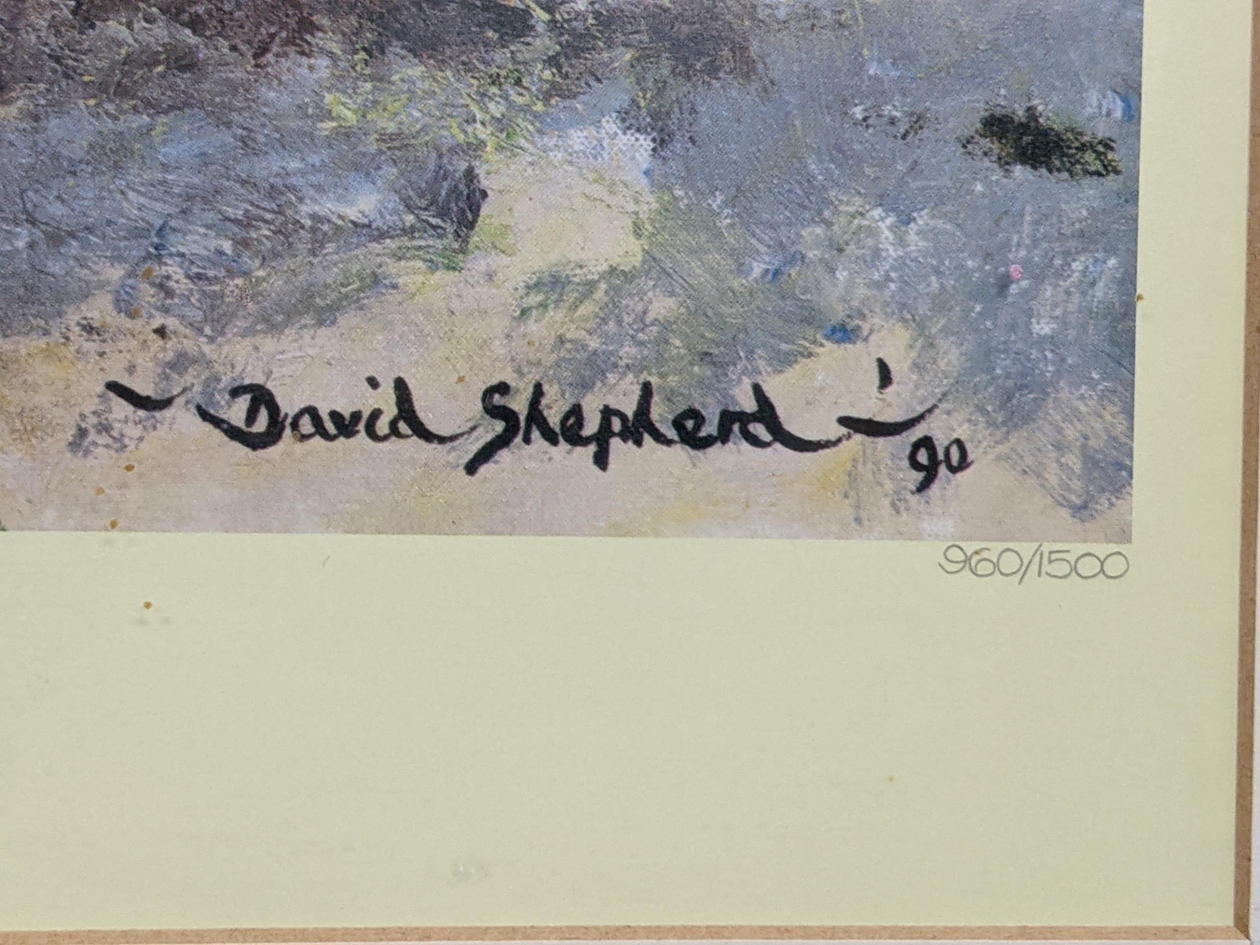 David Shepherd | Two David Shepherd prints (1990) | MutualArt