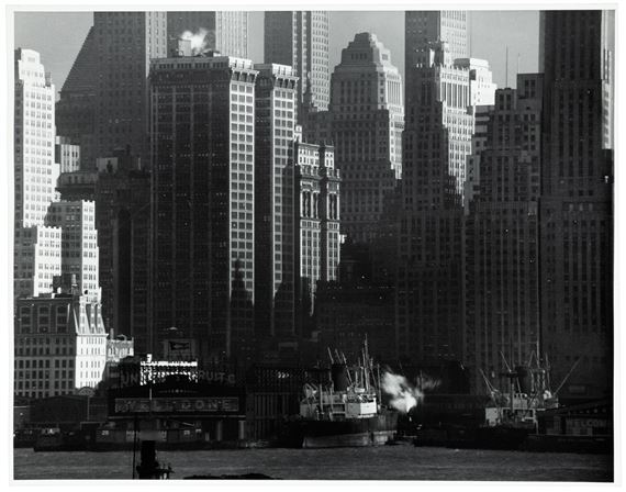 Andreas Feininger | Manhattan Waterfront, 1947 (1947) | MutualArt