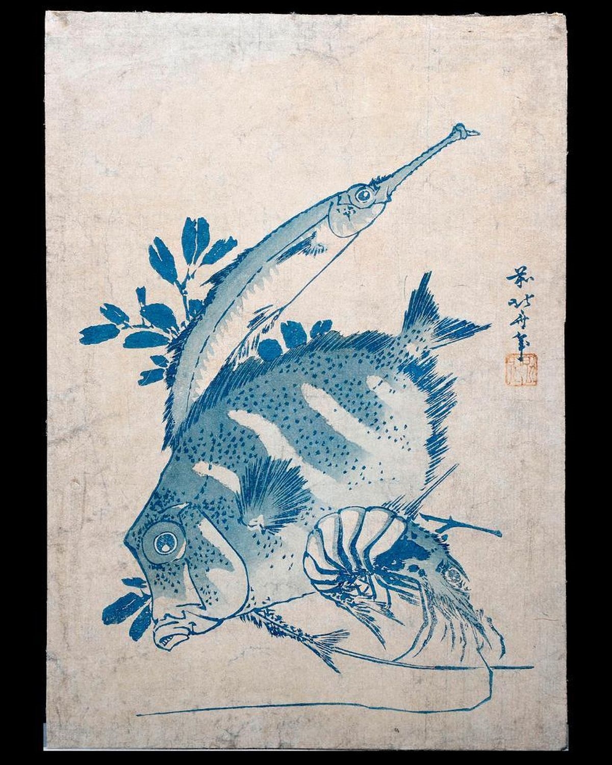 Katsushika Hokusai | A shunga print from the Ehon Tsui no hinagata ...