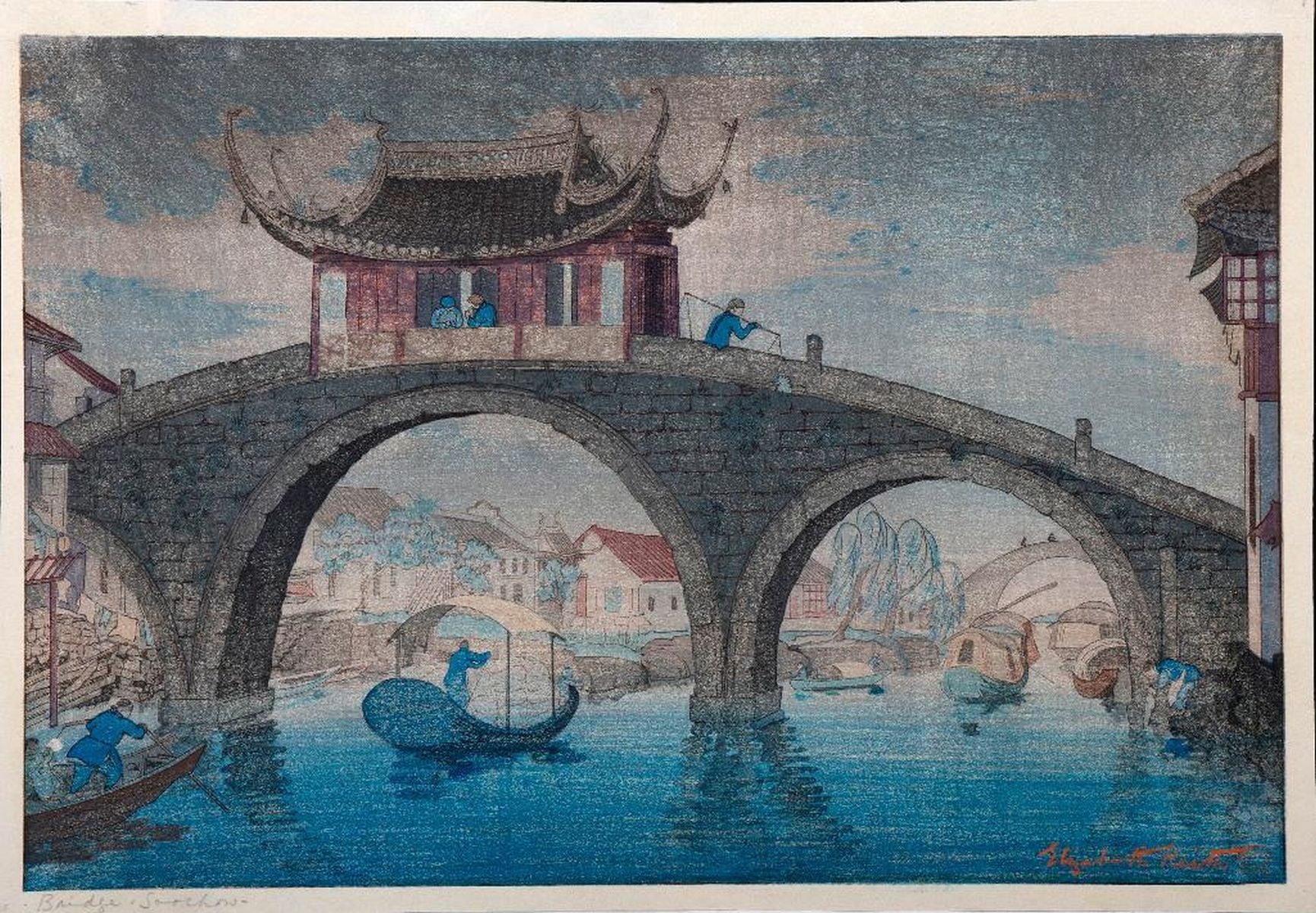 Elizabeth Keith | Shigiyama in Hagamoro (1936) | MutualArt