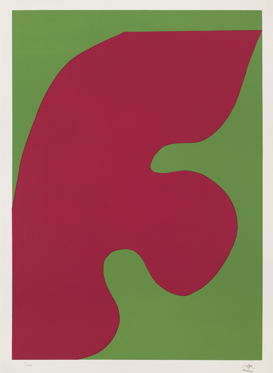 Jean Arp | Affiche St (1966) | MutualArt