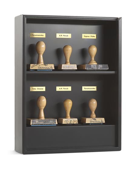 Sigmar Polke | Stempel-Bank (2000) | MutualArt