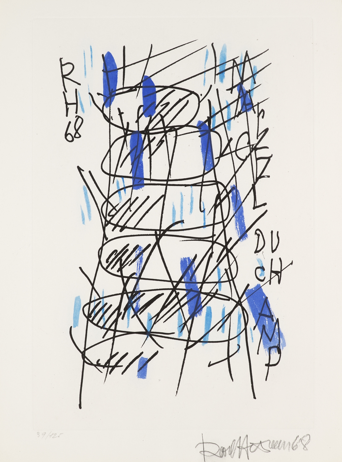 Raoul Hausmann | Hommage à Marcel Duchamp (1968) | MutualArt