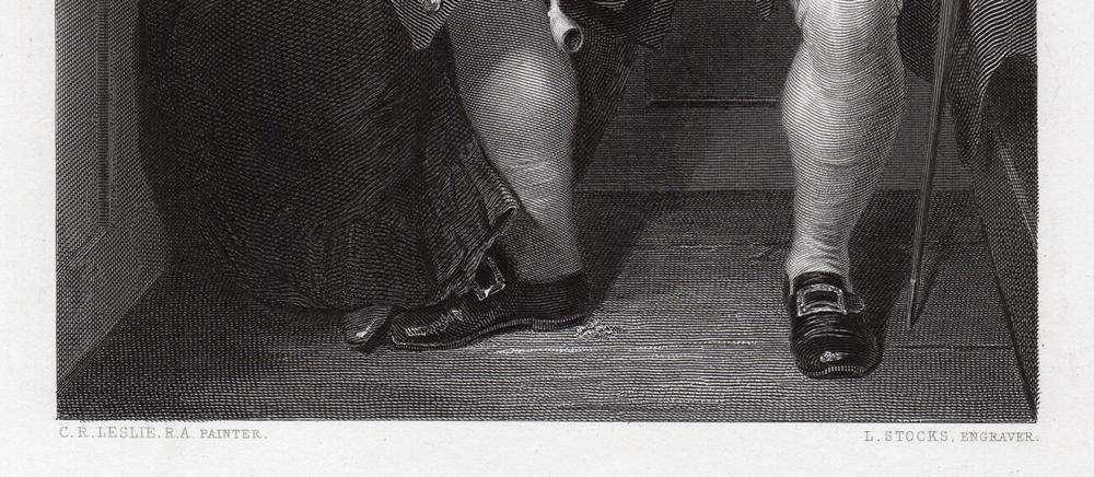 Charles Robert Leslie | Charles Robert Leslie Uncle Toby and the Widow ...