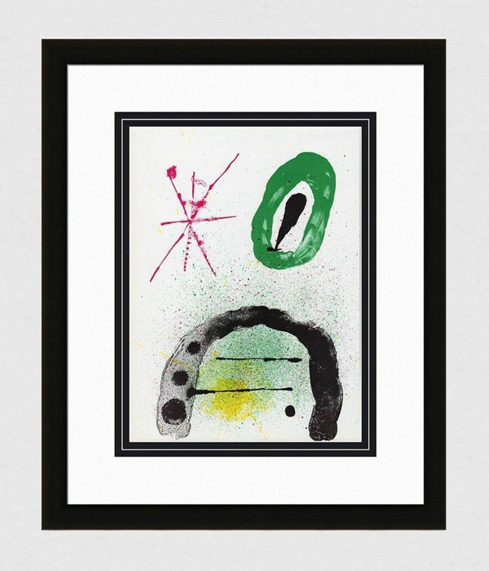 Joan Miró | Original 1963 JOAN MIRO Color Lithograph M347 Gardener's ...