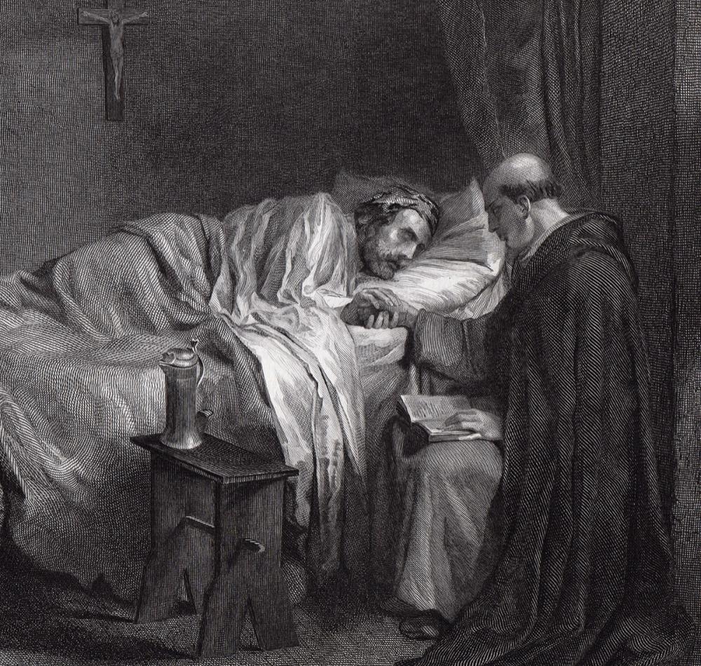 Jean-Louis-Ernest Meissonier | Ernest Meissonier The Last Prayer ...