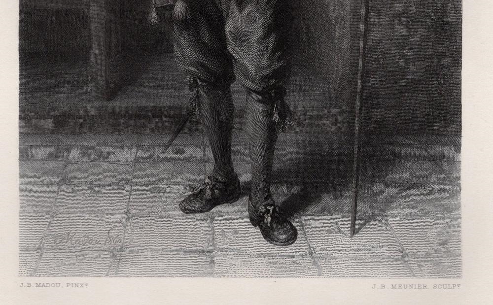 Jean Baptiste Madou | 1800s Jean-Baptiste Madou Antique Engraving The ...