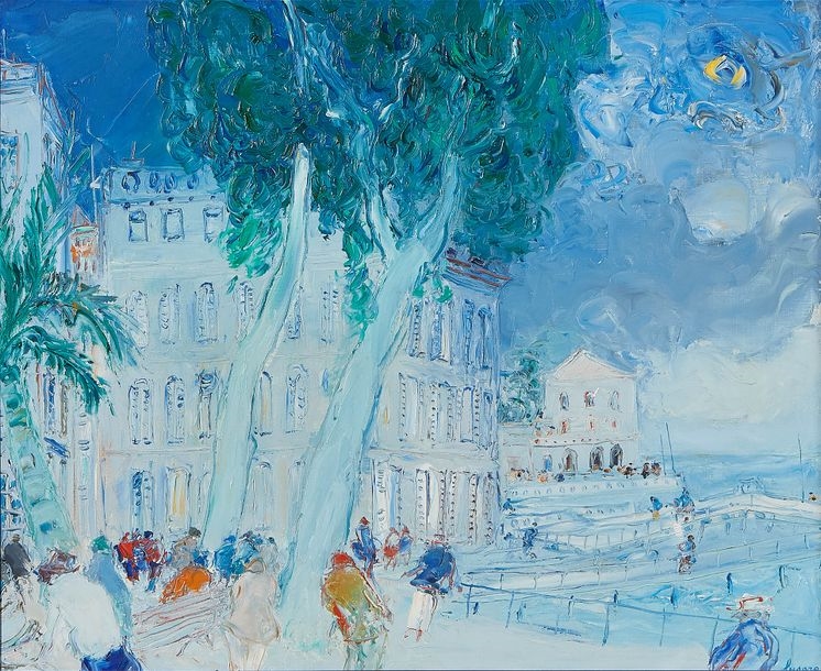 Jean Fusaro | View of Rapallo | MutualArt