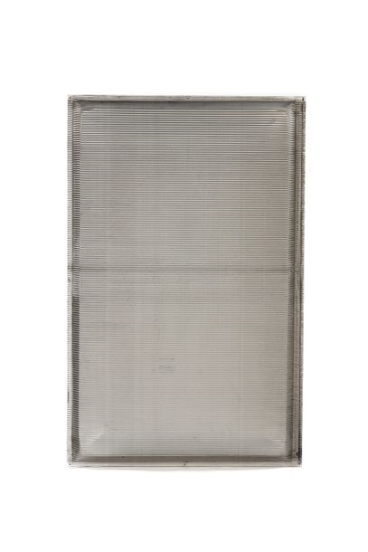 Jean Prouvé | Front panel Embossed aluminum structure H (1956) | MutualArt