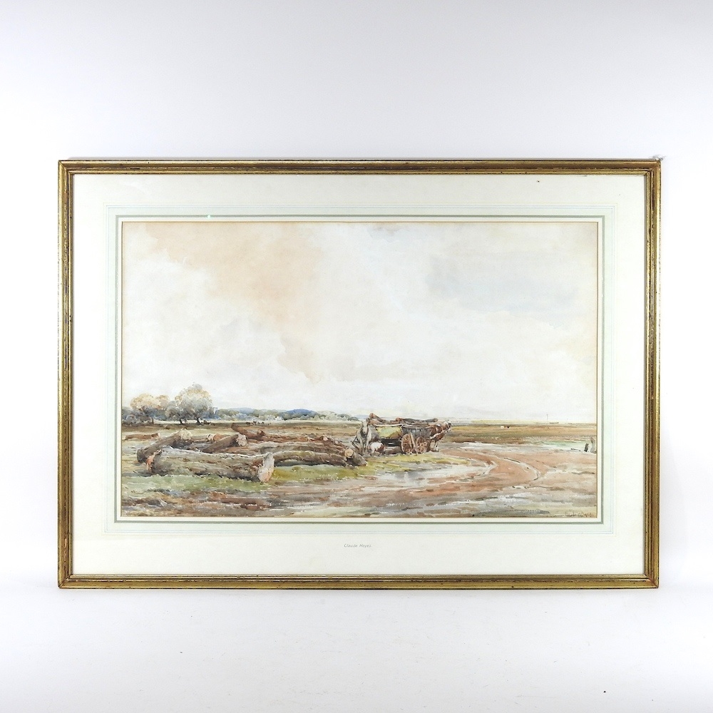Claude Hayes | Haymaking in Suffolk | MutualArt
