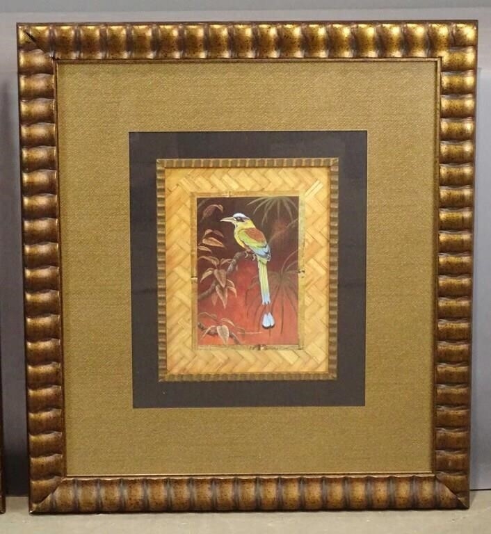 Debra Swartzendruber | Pair of Original Parrot Paintings | MutualArt