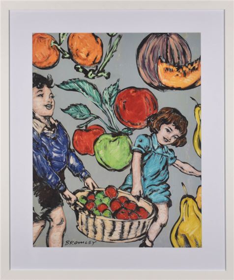 David Bromley | Apple Picking | MutualArt