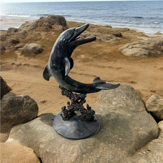 Mario F. Nardini | Dolphin Water Feature (monumental) | MutualArt