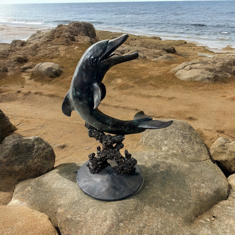 Mario F. Nardini | Dolphin Water Feature (monumental) | MutualArt