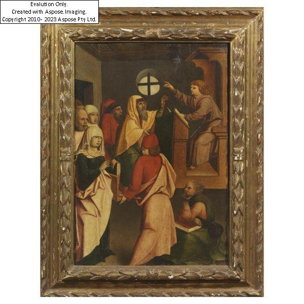 Flemish School, 16th Century | CHRIST AMONG THE DOCTORS (2024) | MutualArt