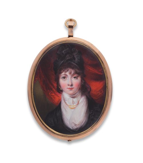 Henry Bone | Felicity Jean Trotter (née Swinton) (1774-1844), wearing ...