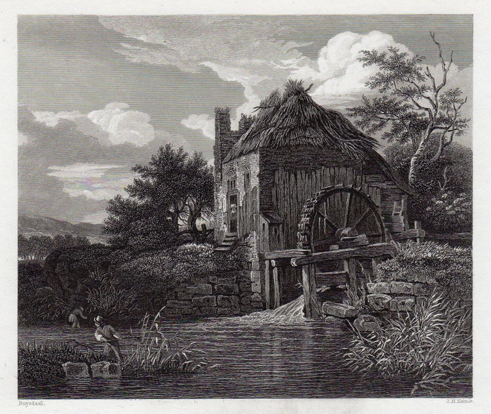 Jacob van Ruisdael | An extensive landscape with grain fields ...