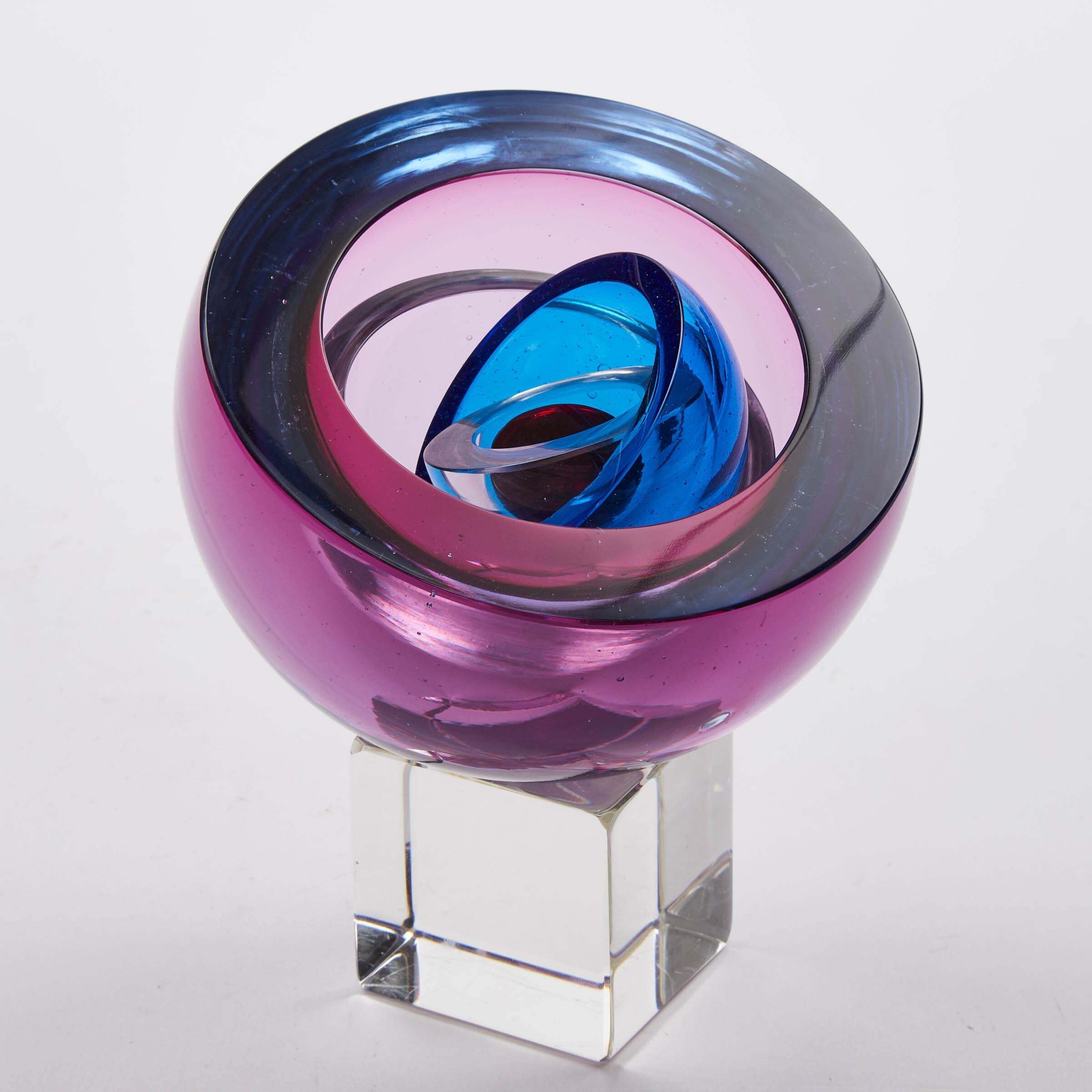 Harvey Littleton | Glass Paperweight Sculpture (1978) | MutualArt