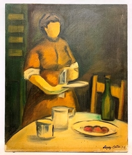 Lopez Cortes | Preparando la mesa | MutualArt