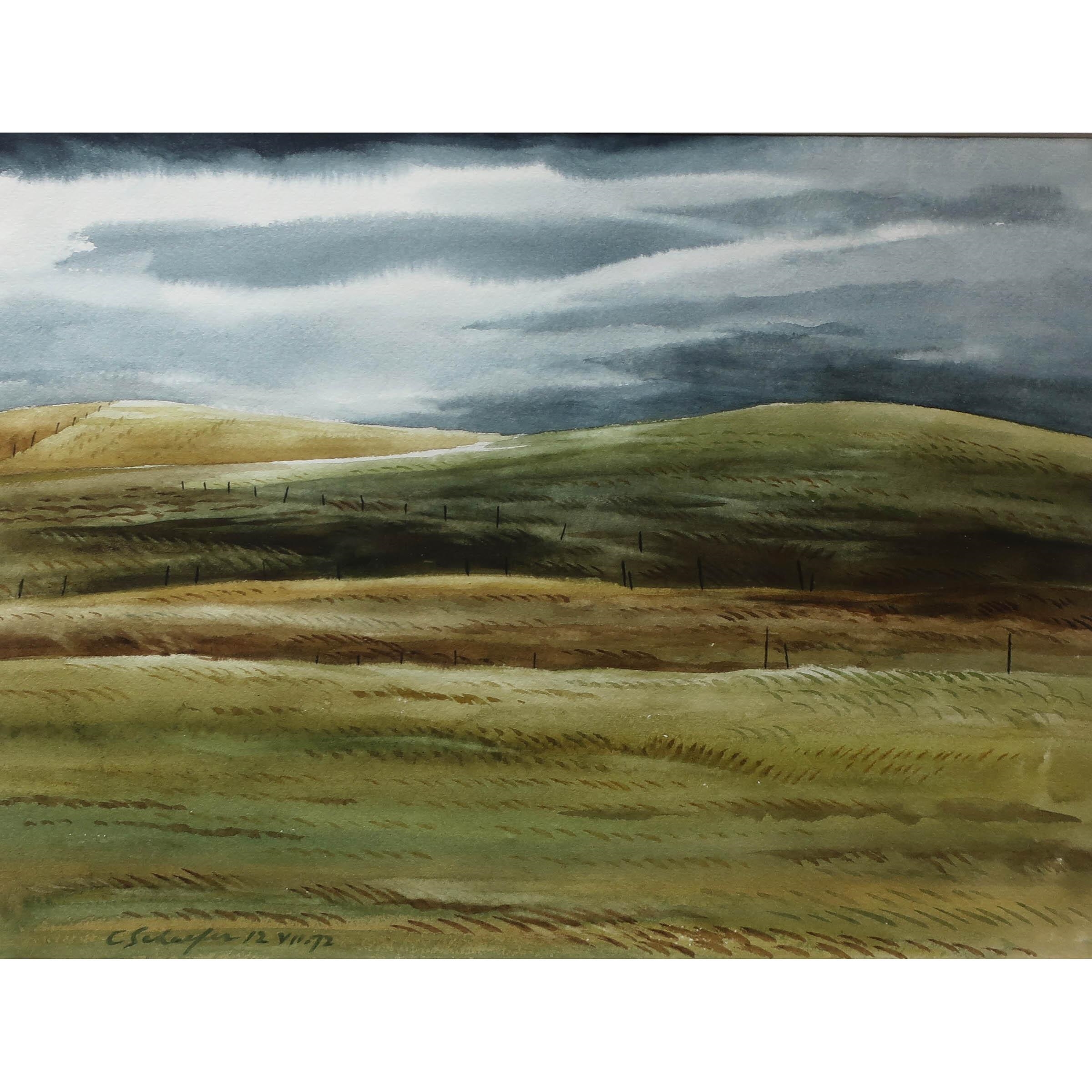 Carl Schaefer | UNTITLED (STORM APPROACHING) (12) | MutualArt