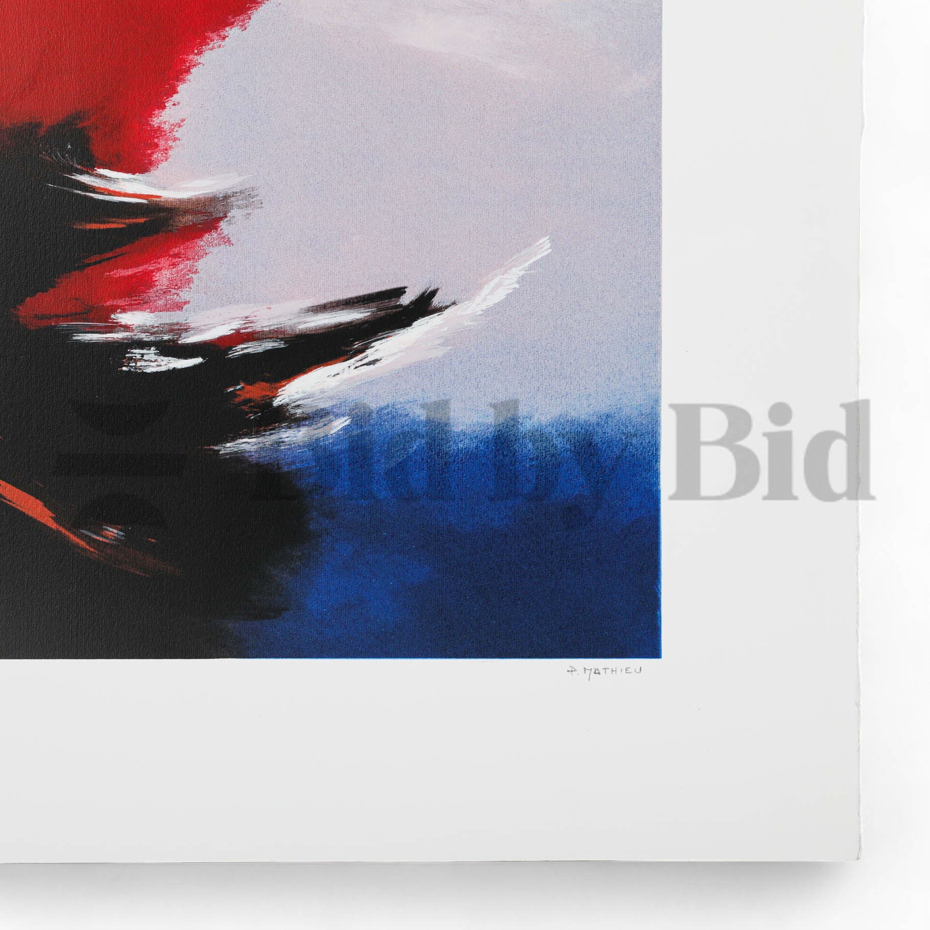 Paul Mathieu | SERIGRAFIA (1953) | MutualArt