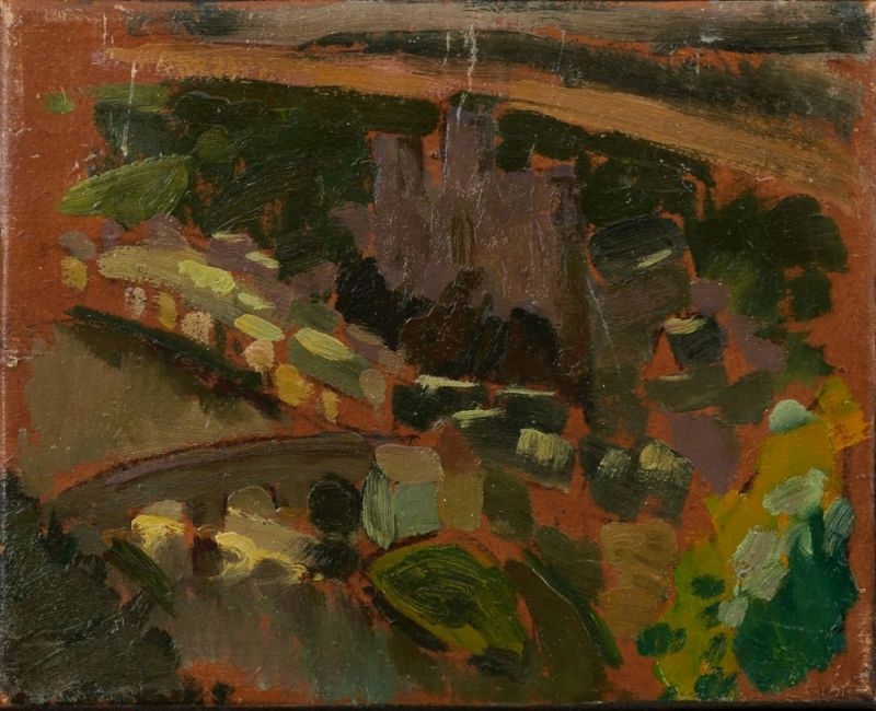 Hans Zank | Landschaft mit einer Brücke | MutualArt