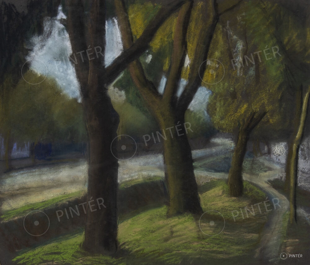 Sándor Gál | Streamside Trees | MutualArt