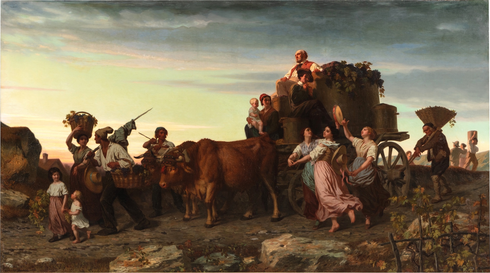 Hughes Merle | A RARE BEAUTY (1871) | MutualArt