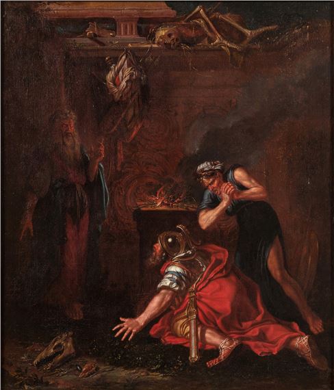 Josef Werner the Younger | Portrait de Louis XIV dans un paysage ...