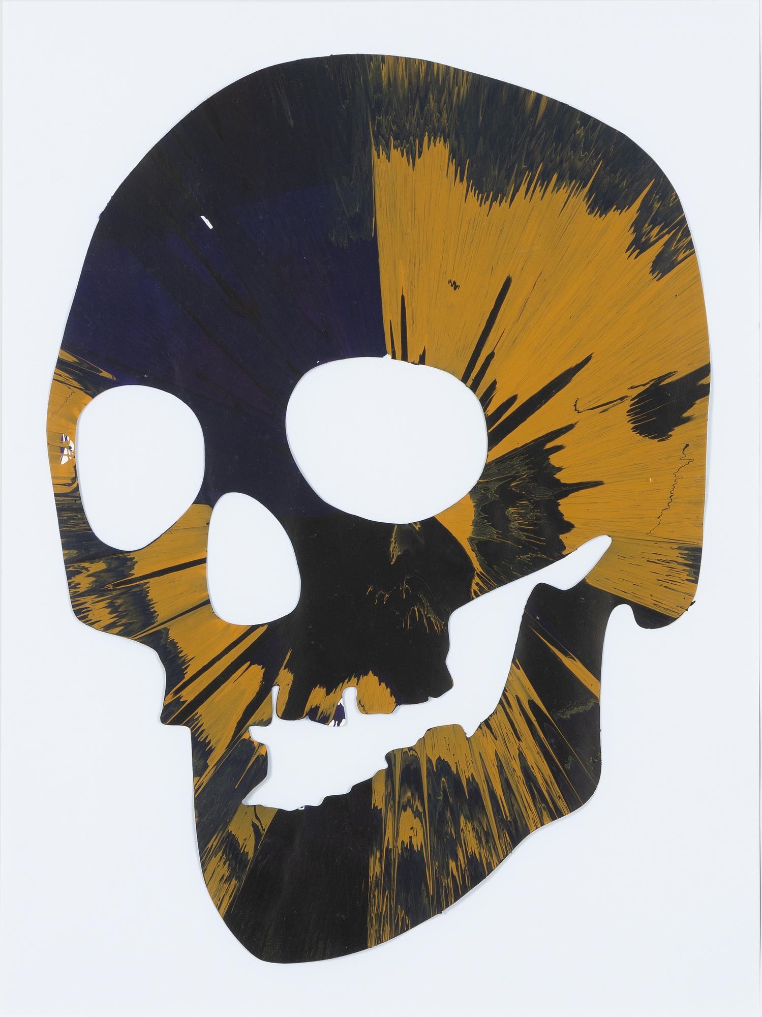 Damien Hirst | Damien Hirst, Skull Spin Painting (2009) | MutualArt