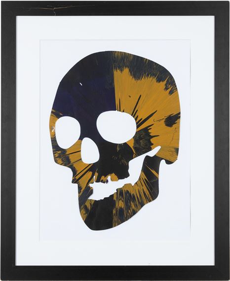 Damien Hirst | Damien Hirst, Skull Spin Painting (2009) | MutualArt