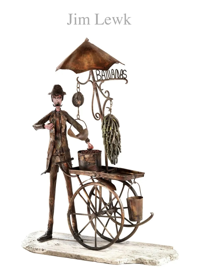 Jim Lewk | SCULPTURE | MutualArt