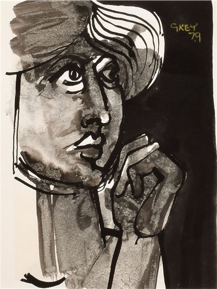 Geoffrey Key | Female head (79) | MutualArt