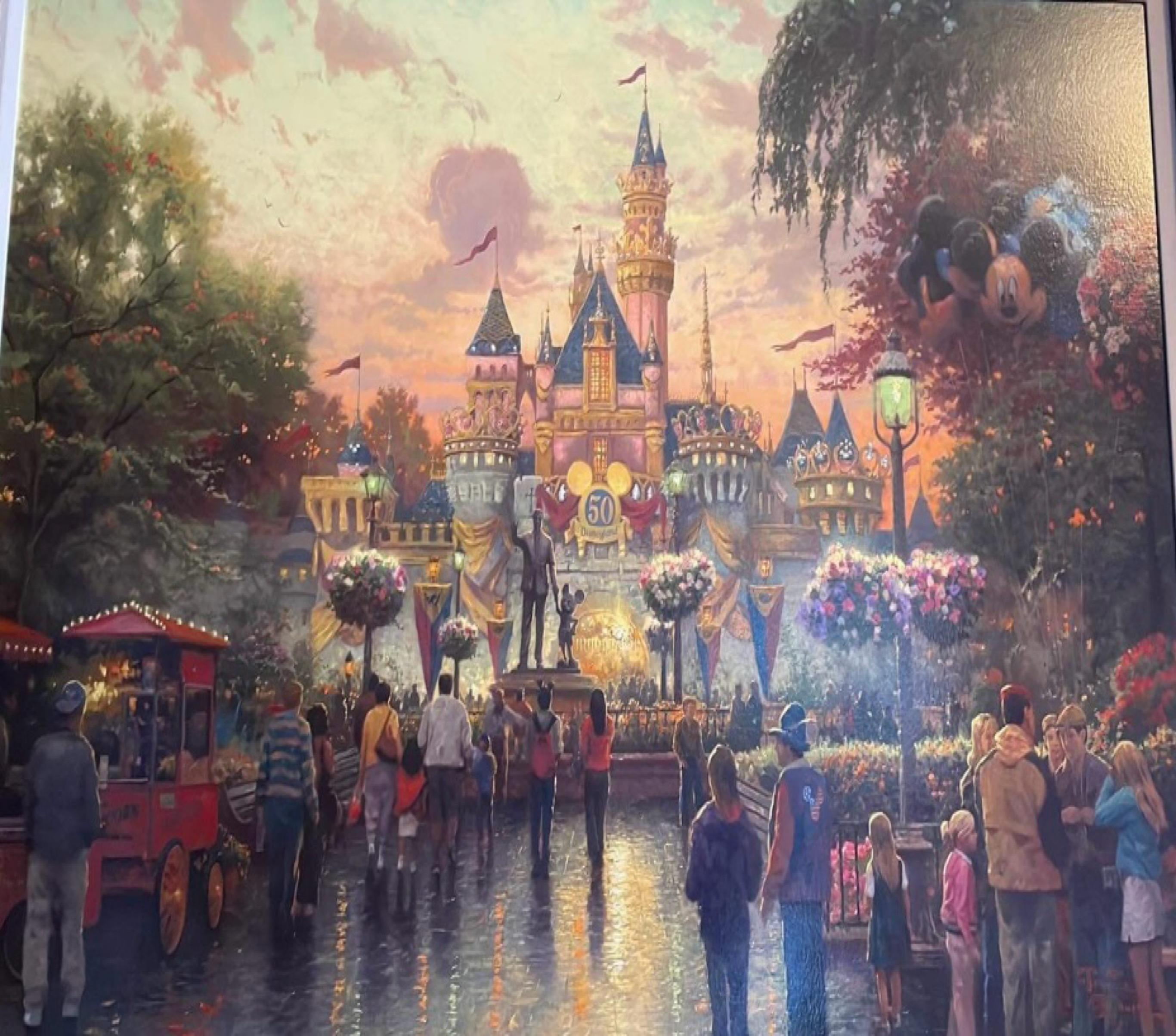 Thomas Kinkade | Disneyland's 50th Anniversary | MutualArt