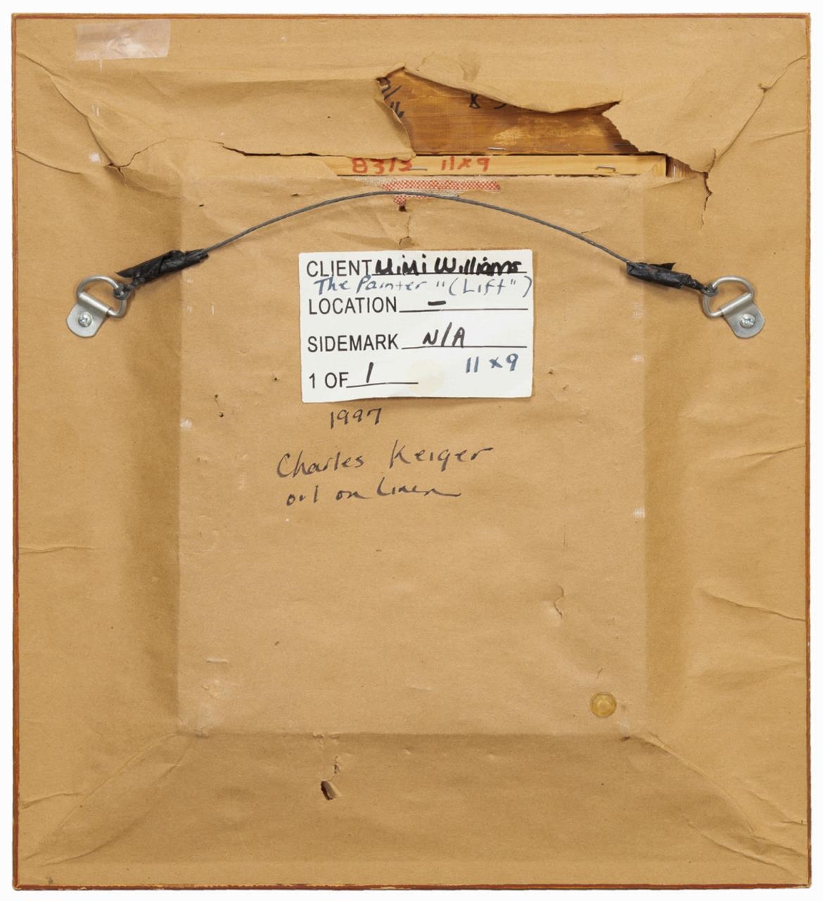 Charles Keiger | THE PAINTER (LIFT) (1997) | MutualArt