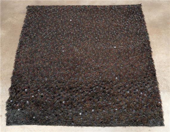 Jon Eric Riis | JON ERIC RIIS BLACK & NEON MODERN HANGING TEXTILE ...