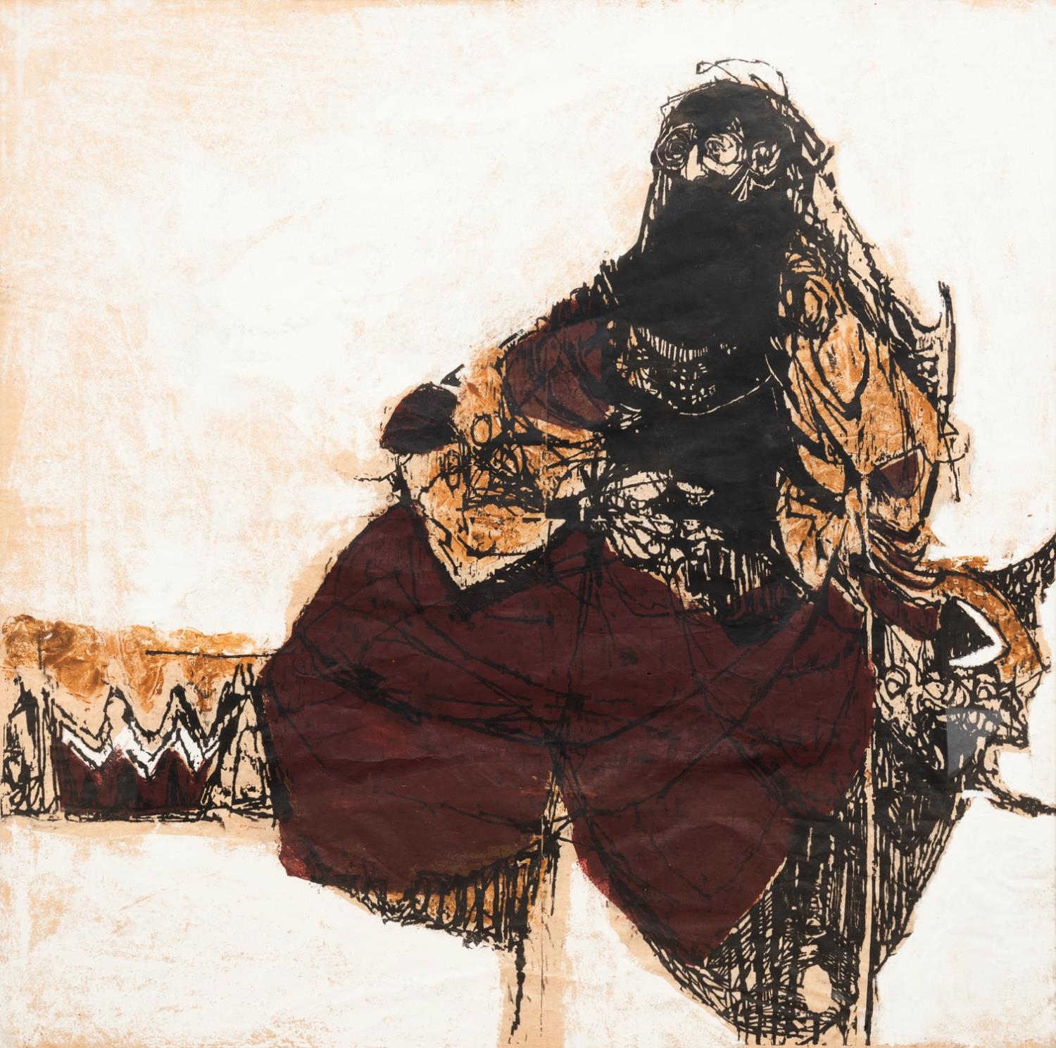 Ben Smith | BEN SMITH 'SOLOMON' COLOR WOODBLOCK 1963, 11/25 (1963 ...