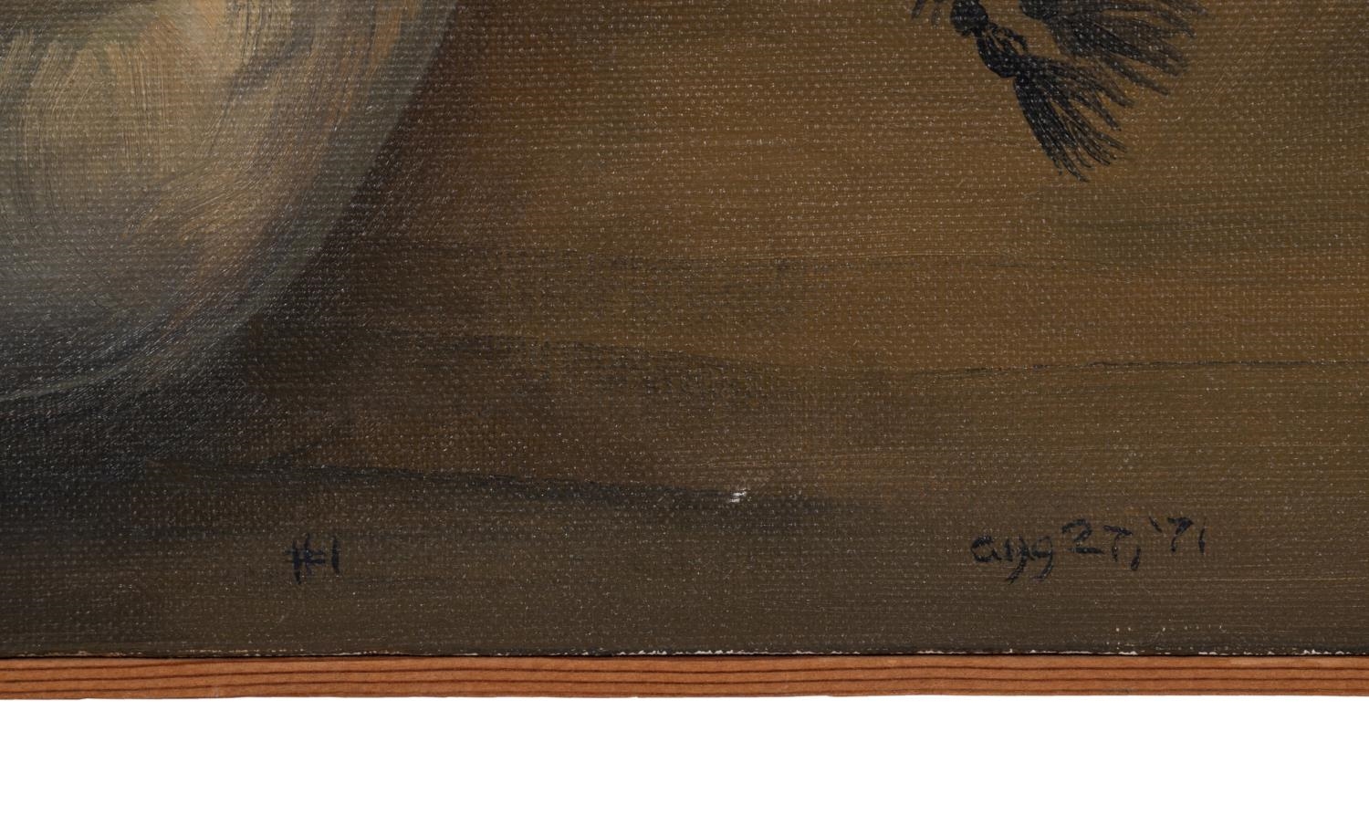 Isabelle Robinson | GUY ROBINSON, '#1', SURREALIST FIGURAL SCENE O/C ...