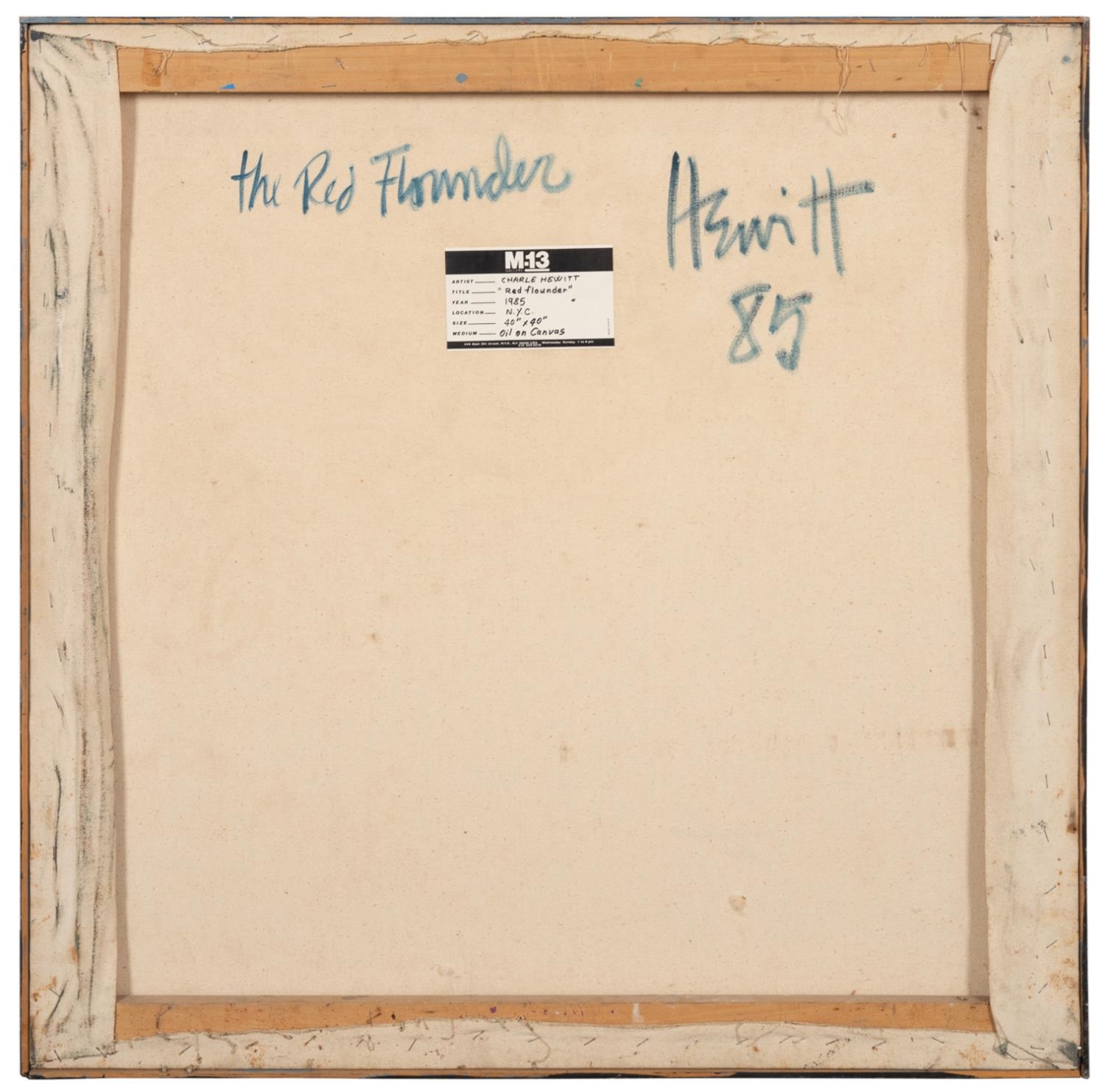 Charles Hewitt | THE RED FLOUNDER (1985) | MutualArt