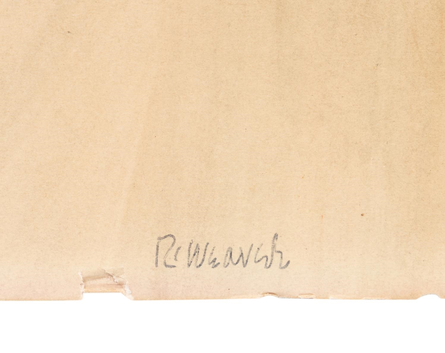 Robert Edward Weaver | ROBERT WEAVER, 3 LANDSCAPE & FIGURAL WATERCOLORS ...