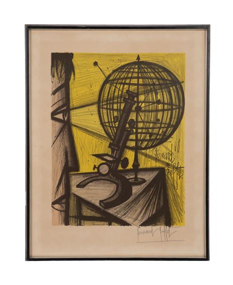 Bernard Buffet | . 'Microscope' - 1968 (1968) | MutualArt