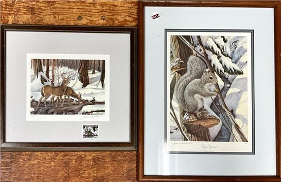 John Ruthven | 2) John Ruthven Signed Limited Edition Prints | MutualArt