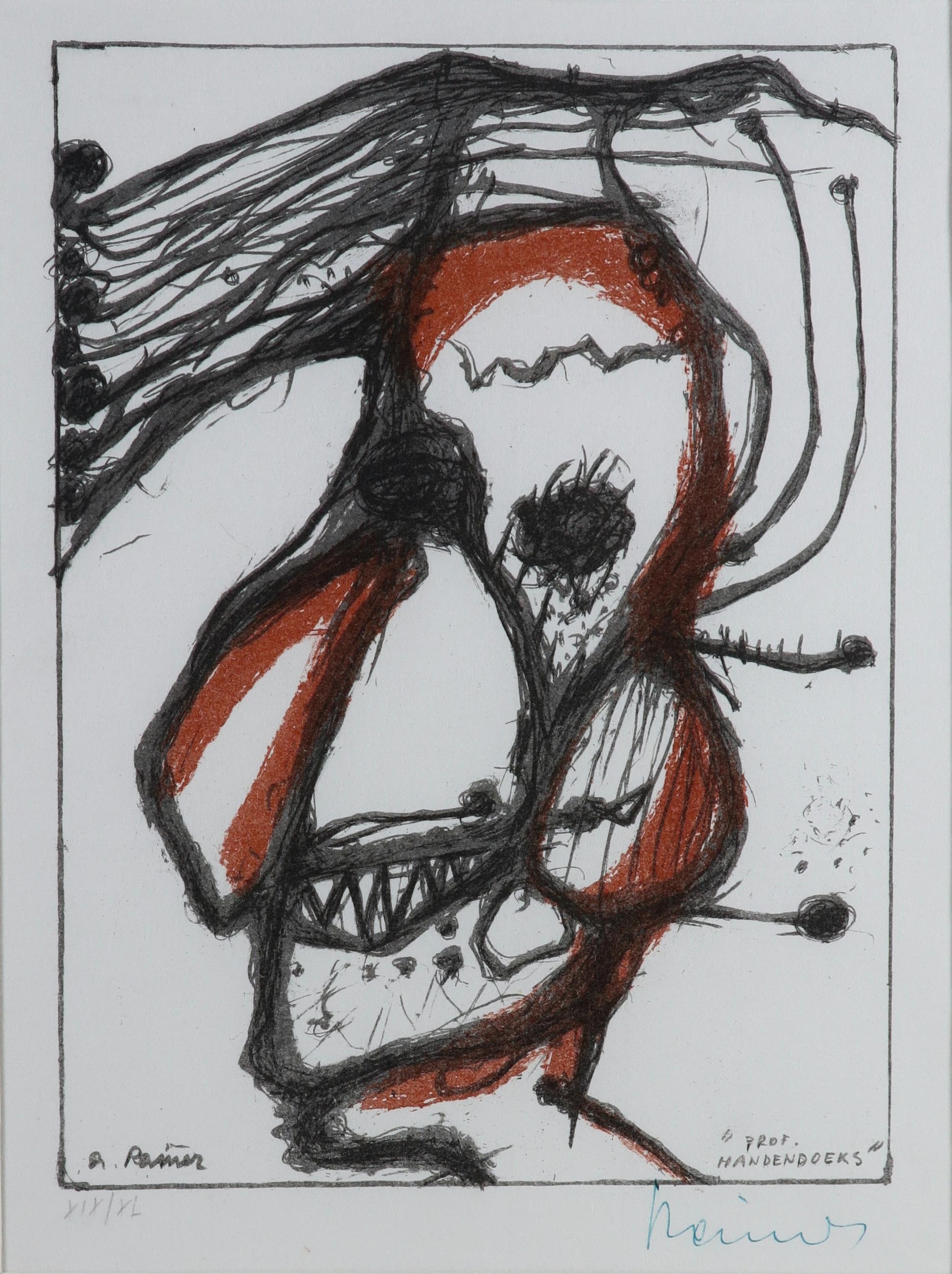 Arnulf Rainer | Totenmaske (Fotoübermalung) | MutualArt