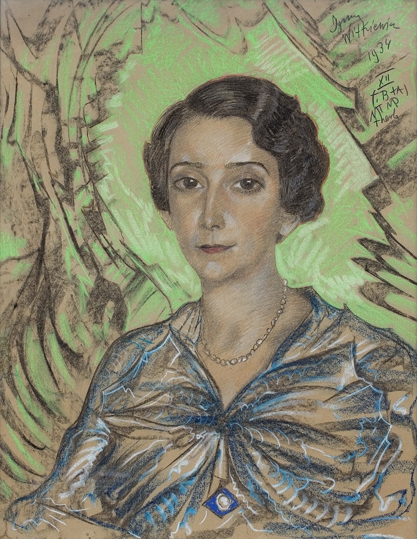 Stanislaw Ignacy Witkiewicz | PORTRET KOBIETY (1934) | MutualArt