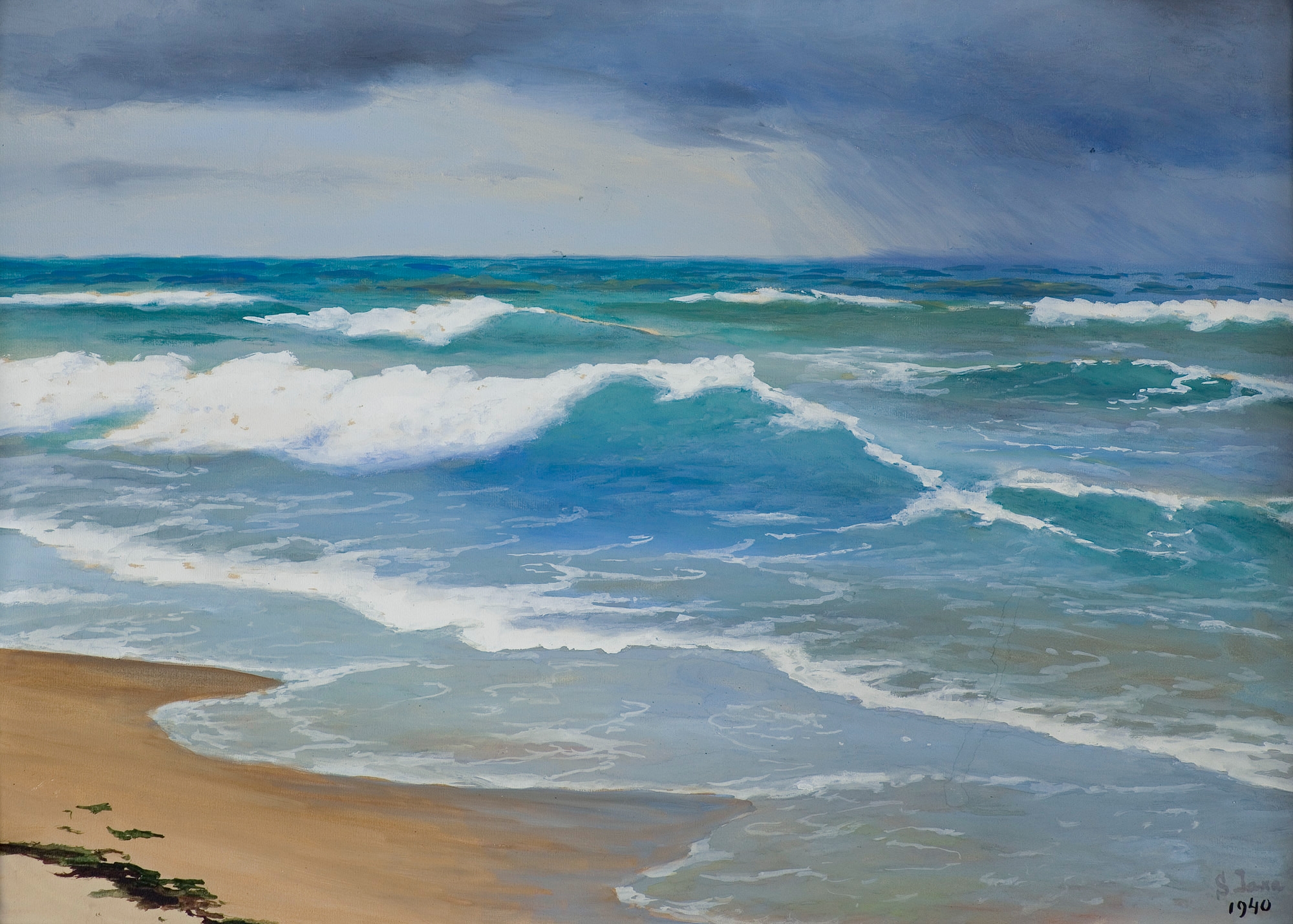 Soter Jaxa-Małachowski | MORSKIE FALE (1940) | MutualArt