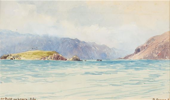 Rudolf Preuss | ) An der Bucht von Loparo-Arbe, | MutualArt