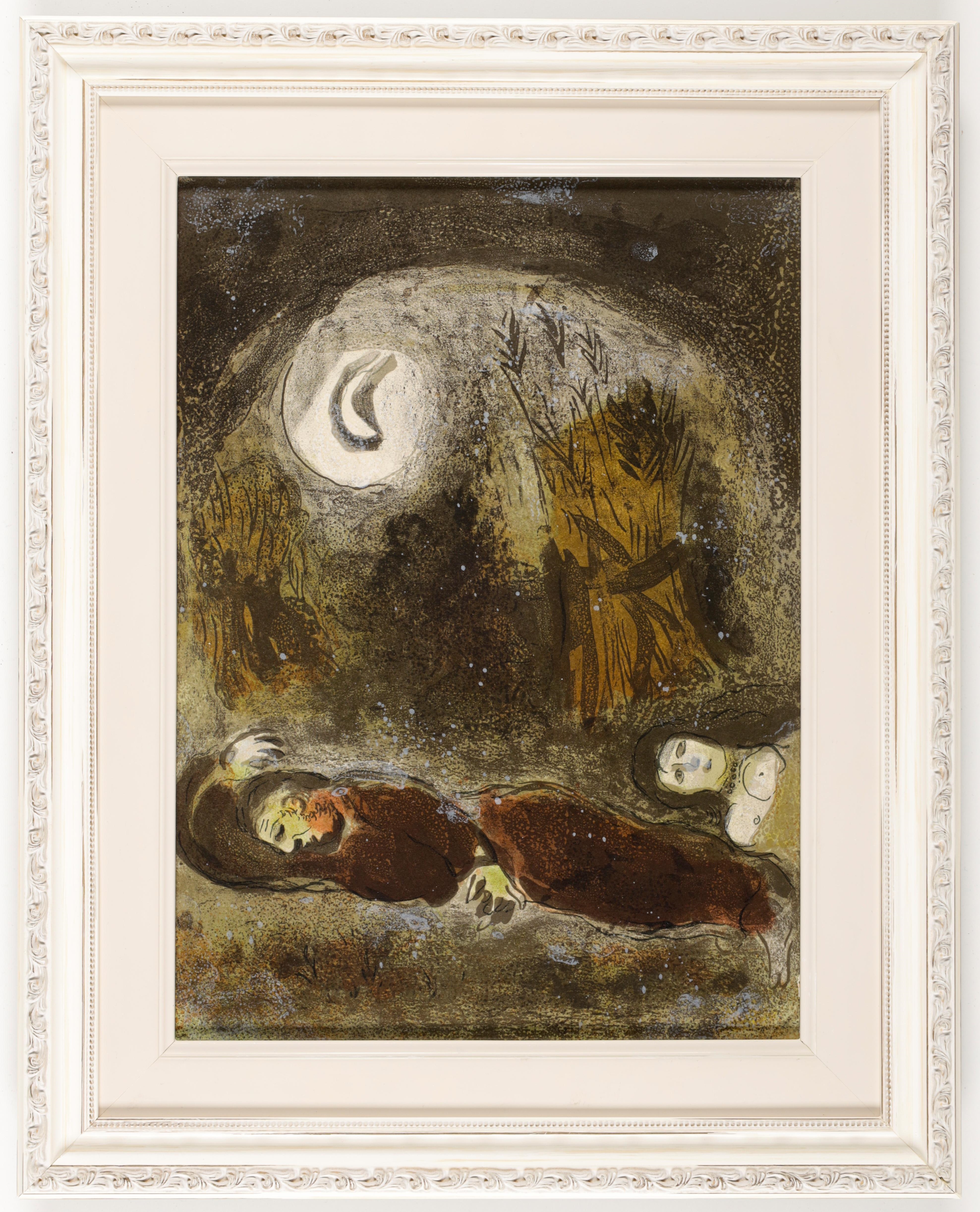 Marc Chagall | A) Prophet Daniel mit den Löwen (1956) | MutualArt