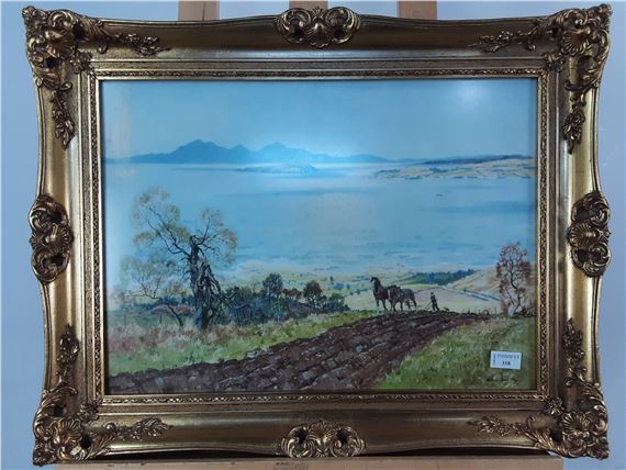 Robert Houston | ARRAN FROM SKELMORLIE | MutualArt