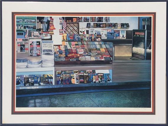 Ken Keeley | THE NEWSSTAND (1985) | MutualArt