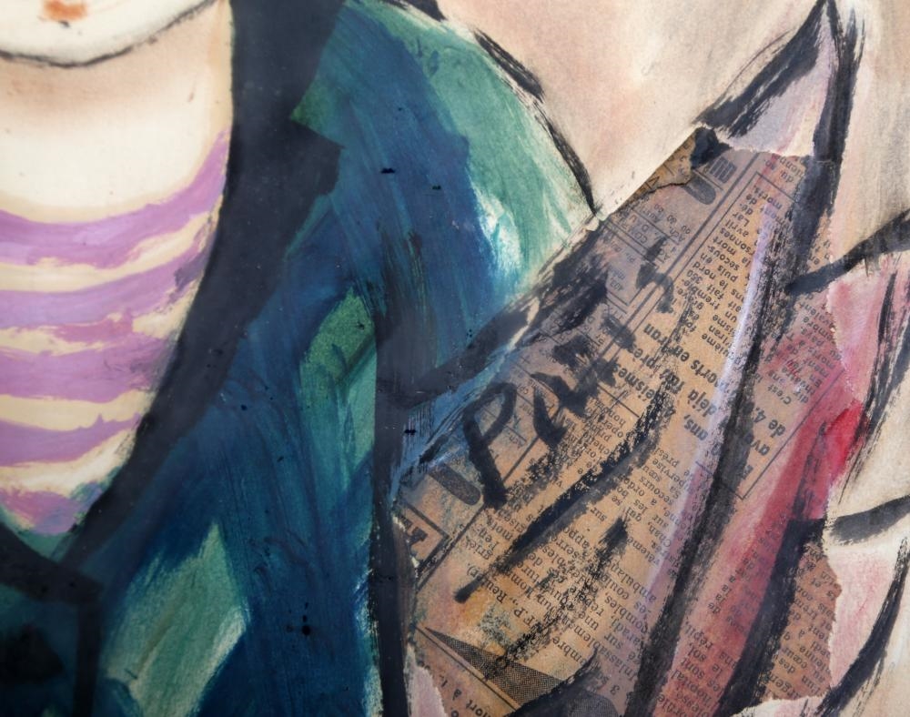 Jean-Jacques Rousseau | NEWSPAPER BOY (Circa 1966) | MutualArt